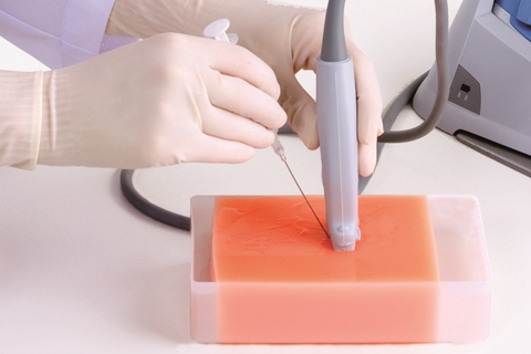 Introductory Ultrasound Training Blocks for US CVC Insertion Simulator