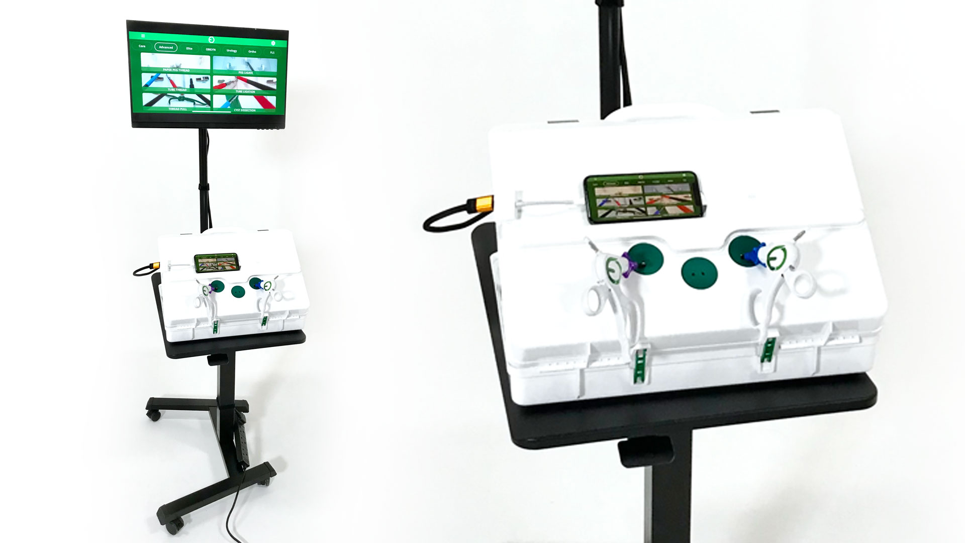 eoSim SurgTrac Institution Plus | Laparoscopy Mobile Trainer | Limbs & Things Global