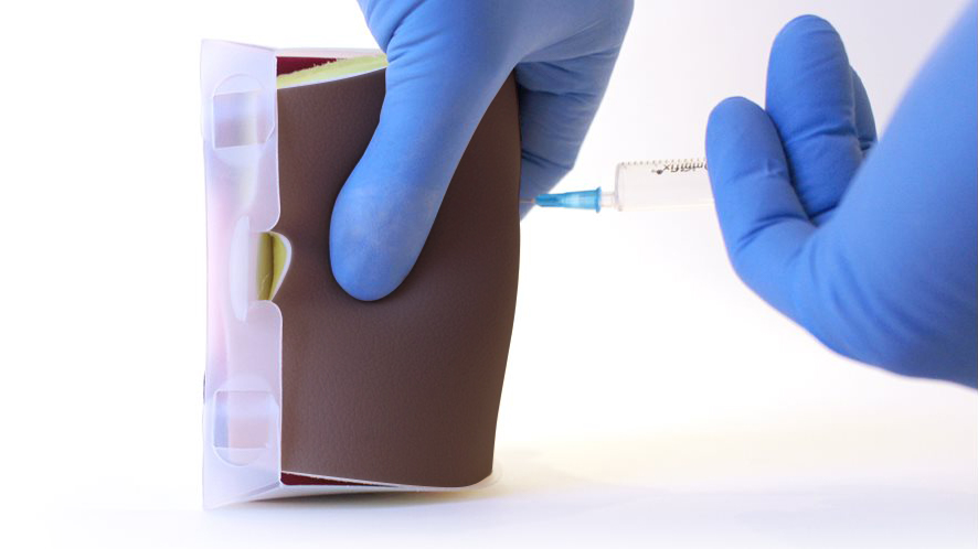 Vaccine IM Injection Trainer in Dark Skin Tone | Nurse Training | Limbs ...