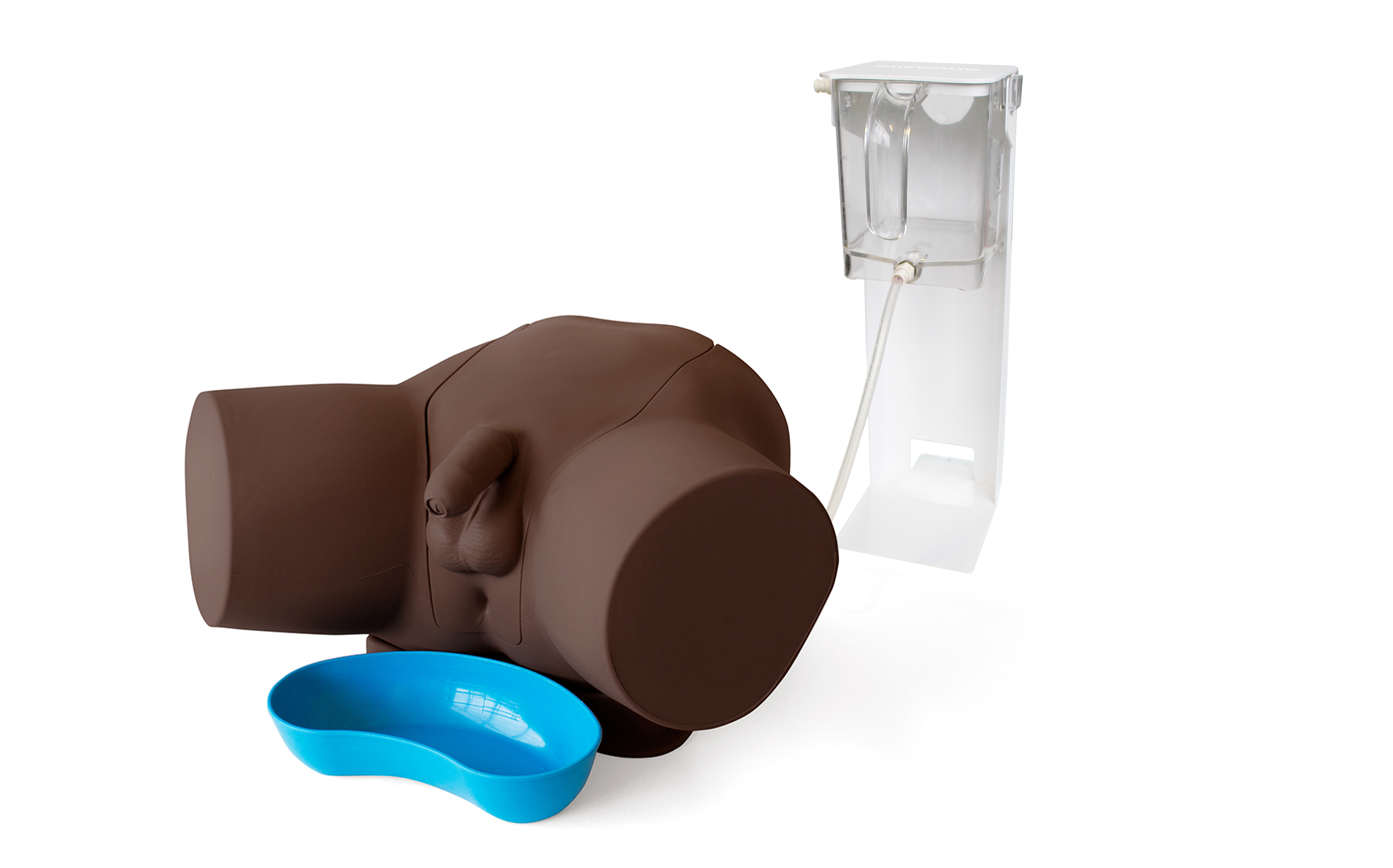Male Catheterization Trainer (Dark Skin Tone) | Limbs & Things Global